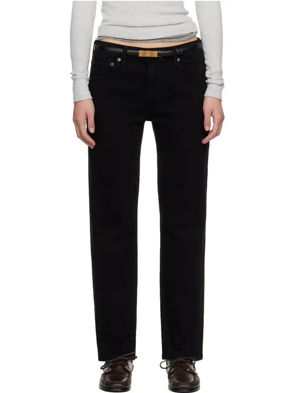 Citizens Of Humanity Anissa Straight Leg Jeans - Starless (black)