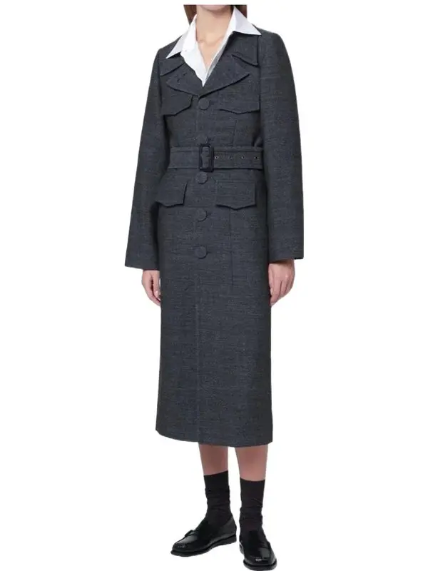 NAMACHEKO Wool Coat - Grey