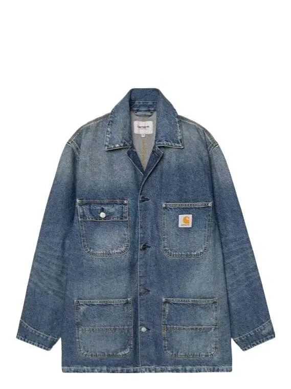 Carhartt Work In Progress Aden Chore Coat - Blue
