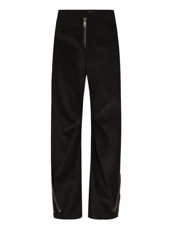 Dolce & Gabbana Corduroy Cargo Pants - Black