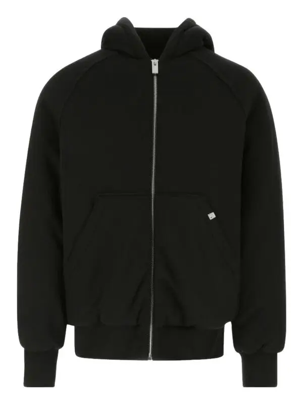 1017 Alyx 9sm Padded Zip-up Hooded Jacket - Black