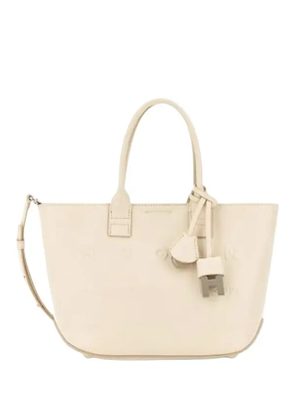 Hogan Address Shopping Bag - Nude