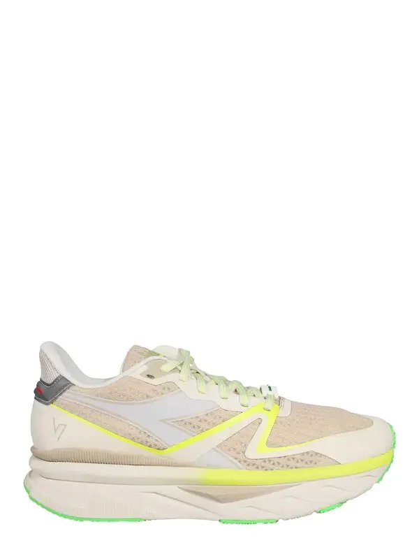 DIADORA Logo Lace-up Athletic Sneakers - White