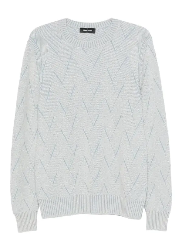GRAN SASSO Long Sleeve Knitwear - Blue