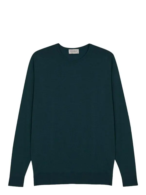 John Smedley Lundy Crewneck Jumper - Black