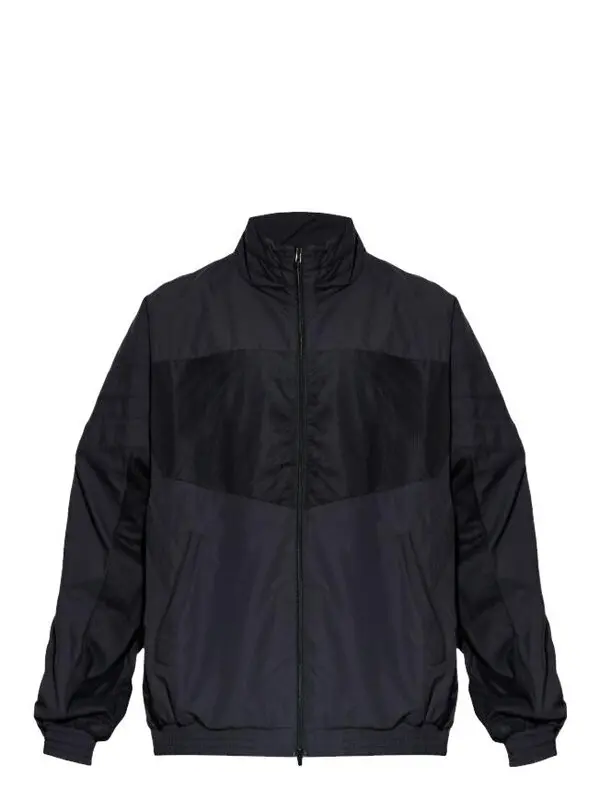 Vetements Logo Detailed Zip-up Jacket - Black