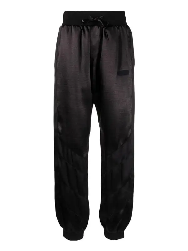 Dsquared2 Logo Patch Track Pants - Black