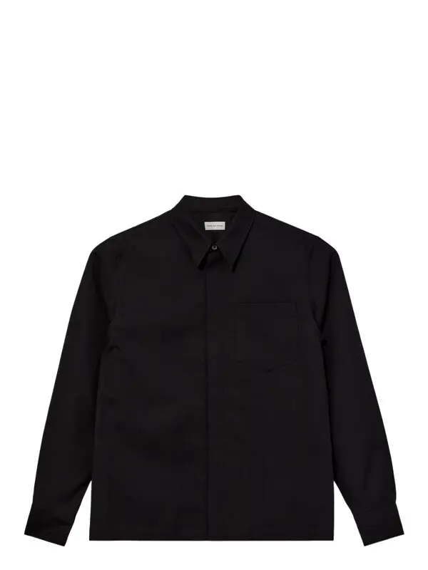Dries Van Noten Long Sleeve Shirt - Black