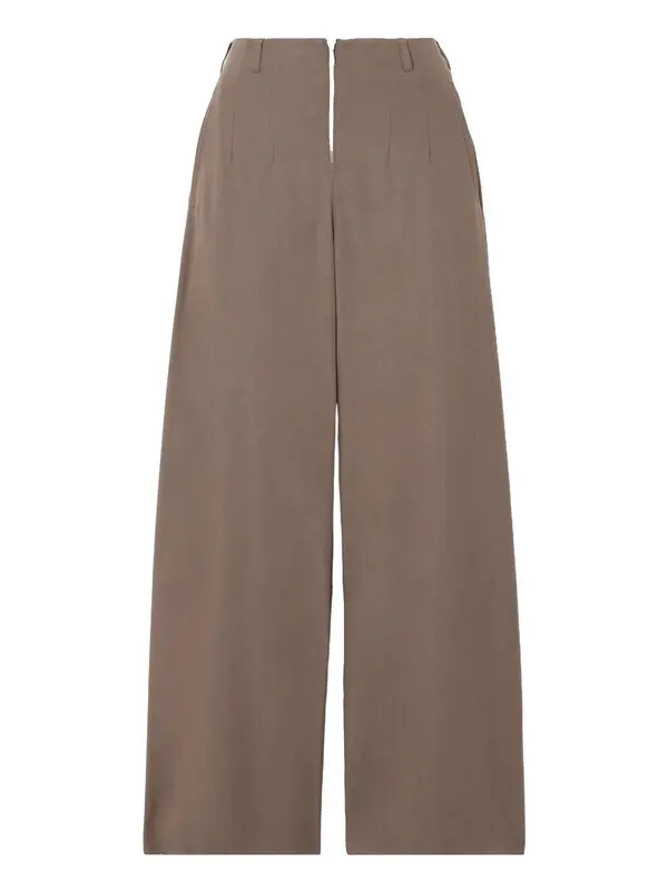 Our Legacy Belt-loop Wide Leg Pants - Brown