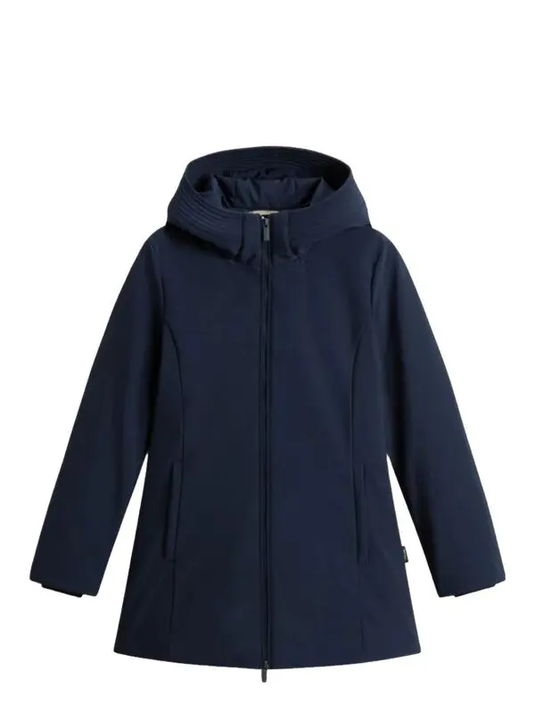 Woolrich Hooded Quilted Parka - Black