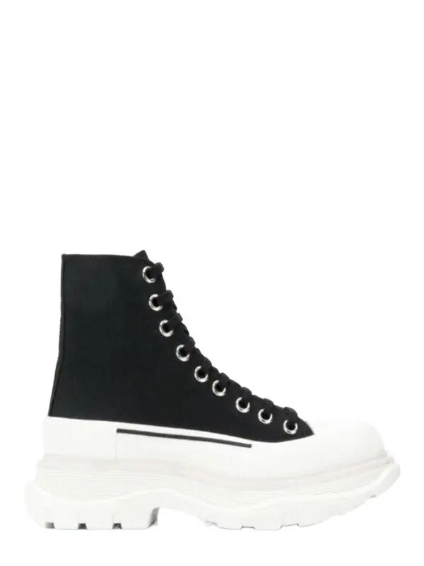 Alexander McQueen Tread Slick High-top Sneakers - White
