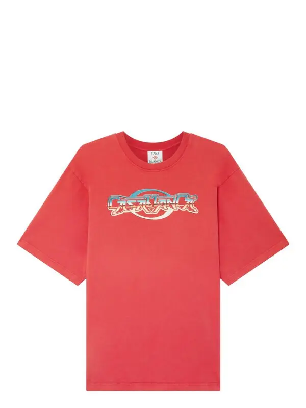 Casablanca Short-sleeved T-shirt - Red