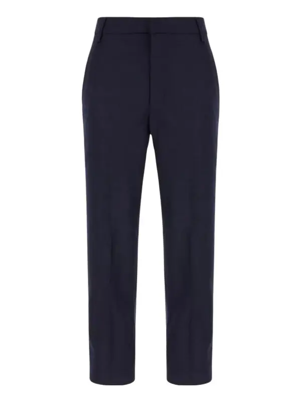 DONDUP Straight-leg Tailored Trousers - Black
