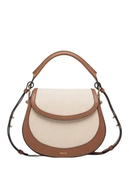 Bally Lune Crossbody Bag - Beige