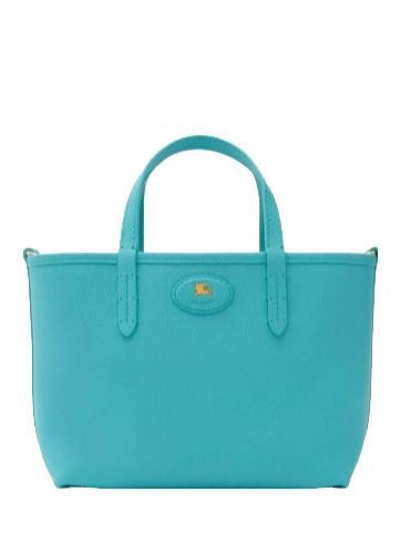 Burberry Mini Reversible Bloomsbury Tote Bag - Blue/atom Blue