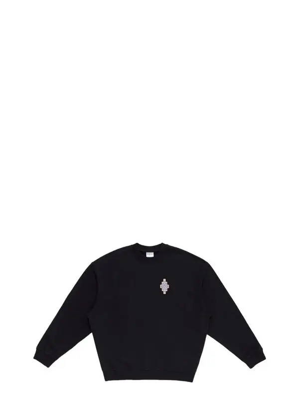 MARCELO BURLON COUNTY OF MILAN Signature Cross Motif Sweatshirt - Black