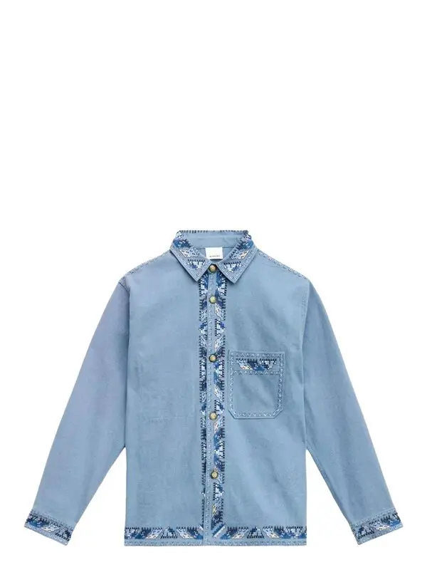 Isabel Marant Étoile Rudy Embellished Jacket - Blue