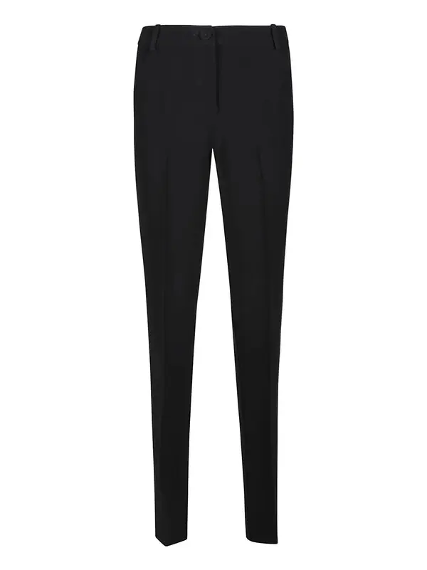 Federica Tosi Slim Fit Tailored Pants - Black