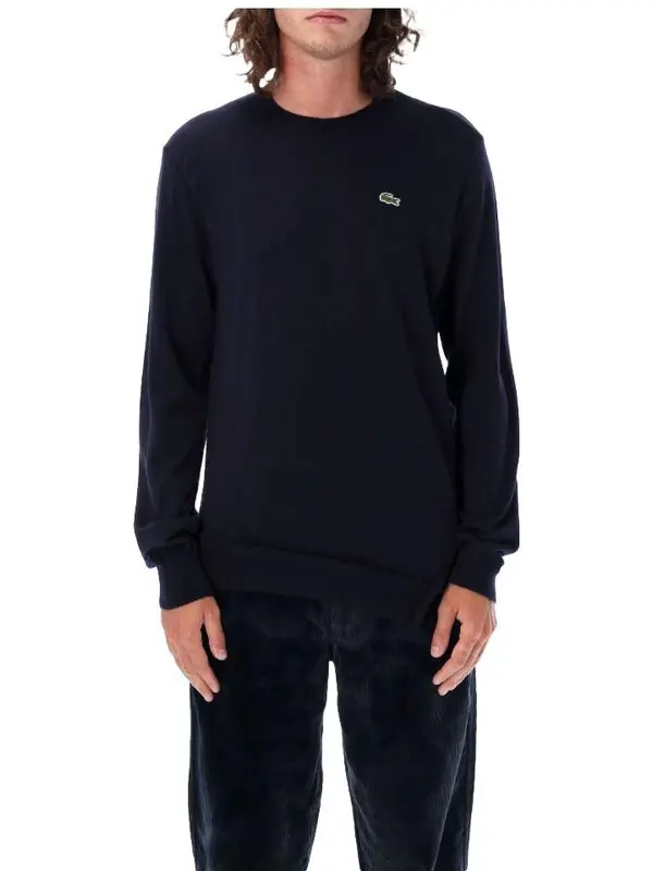 Comme Des Garçons Round Neck Sweater - Black