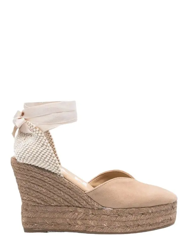 Manebí Espadrilles With Lace-up Ankle - Brown