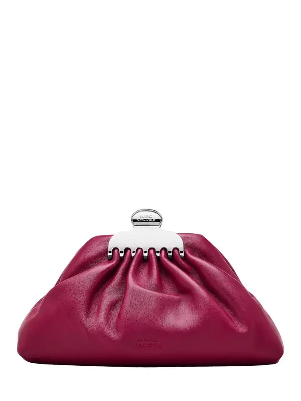 Marc Jacobs Small Leather Clutch Bag - Lip Gloss Powder