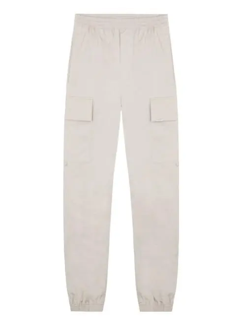 REPRESENT Elastic Waist Cargo Pants - White