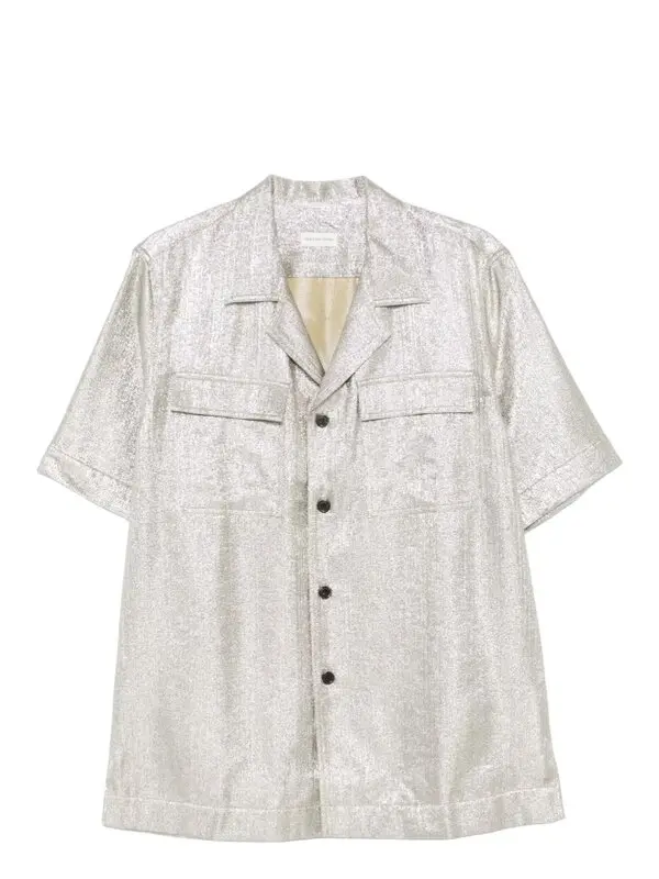 Dries Van Noten Short-sleeved Shirt - Silver