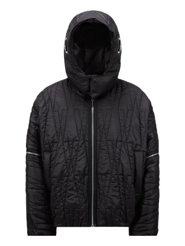 Moncler Haissa 2-in-1 Quilted Down Jacket - Black