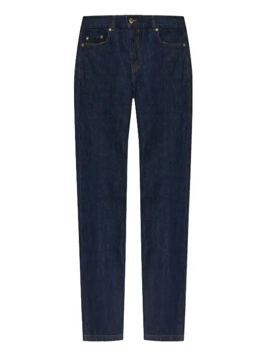 Casablanca Belt Loop Jeans - Navy Blue