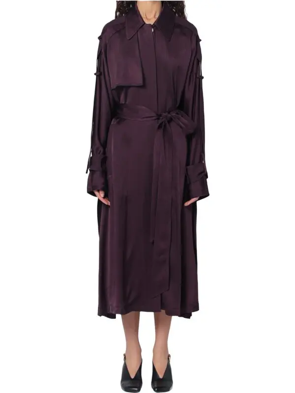 Victoria Beckham Single-breasted Trench Coat - Black