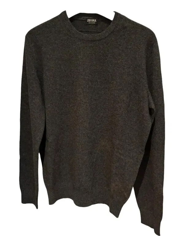 Zegna Long-sleeved Crew Neck Sweater - No