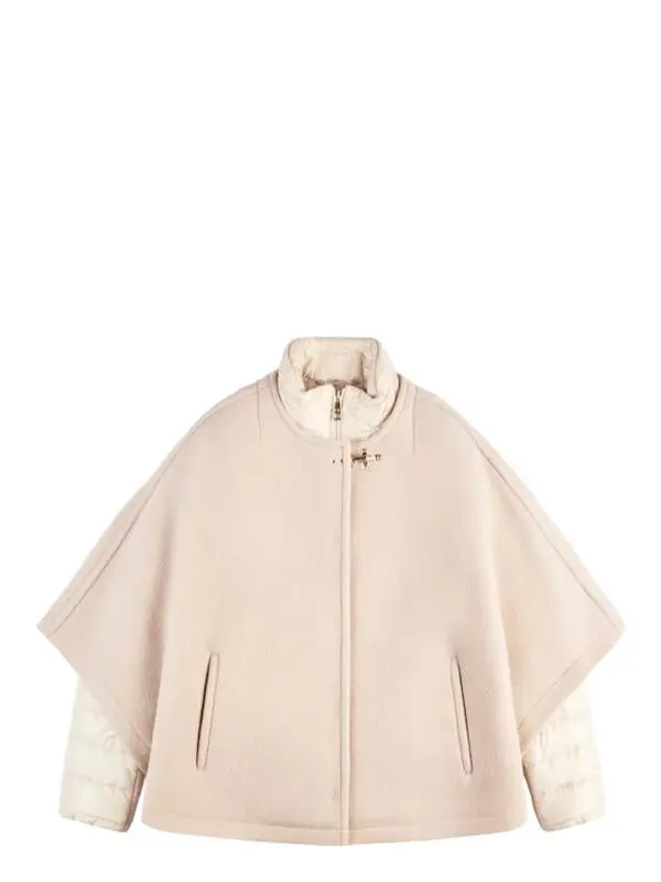 FAY 3-in-1 Double-sided Cape Coat - Light Brown