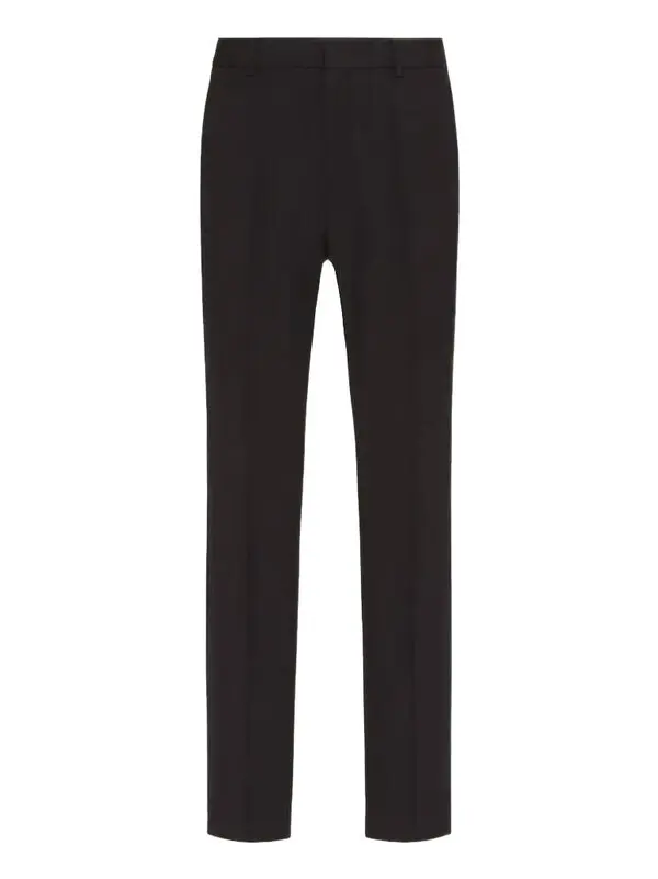 Valentino Garavani Straight Leg Tailored Trousers - Black