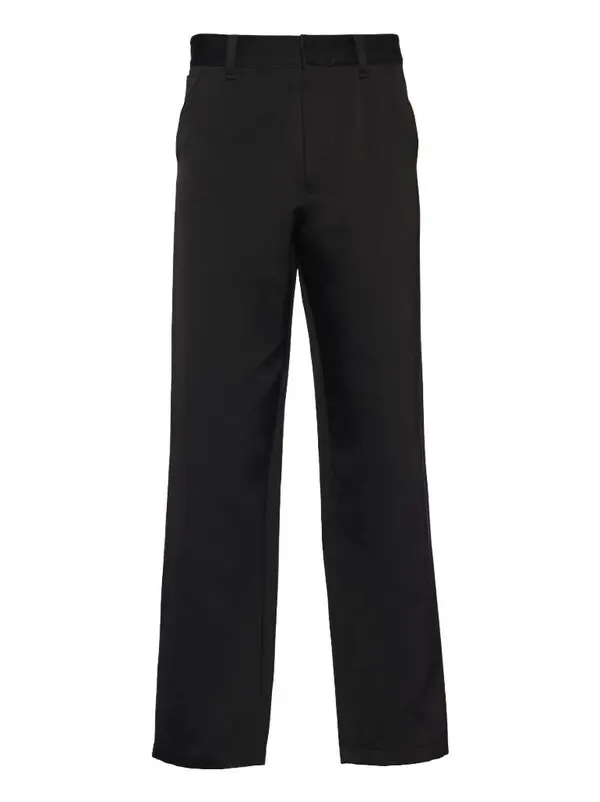 Prada Straight-leg Trousers - Black