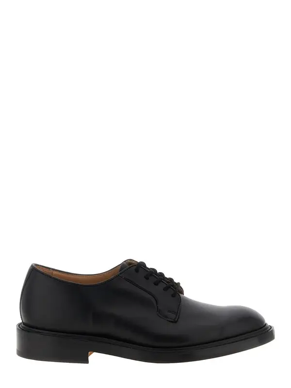 TRICKER'S Derby Lace-up Shoes - Black