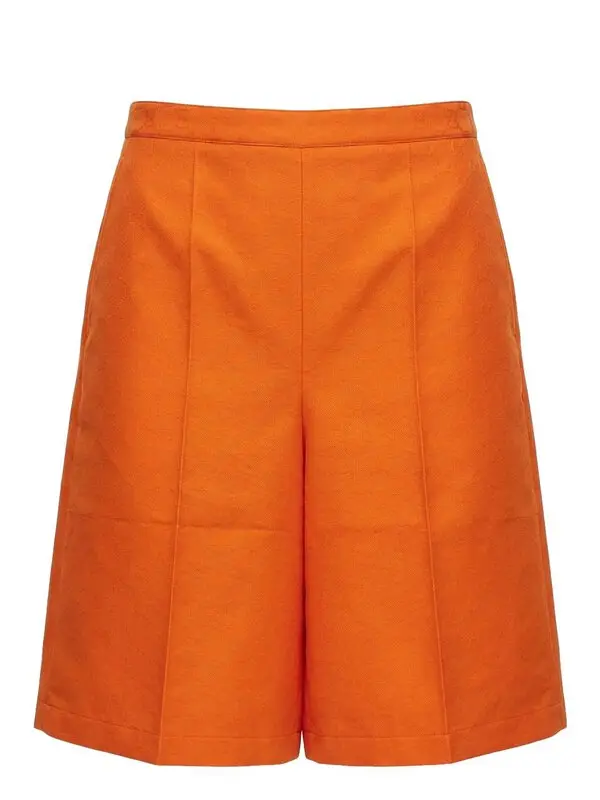 Gucci Jacquard Logo Shorts - Orange