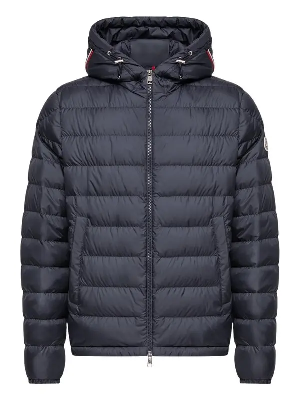 Moncler Vermeille Hooded Down Jacket - Navy Blue
