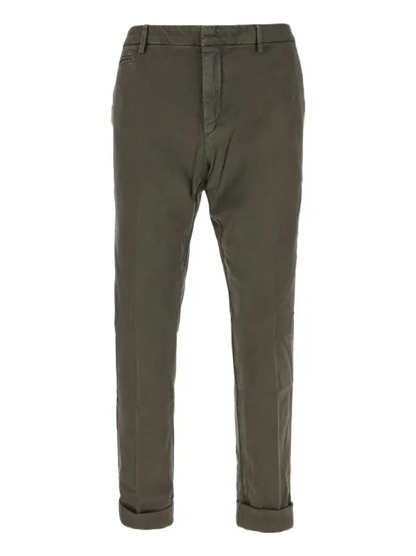 DONDUP Tapered Trousers - Black