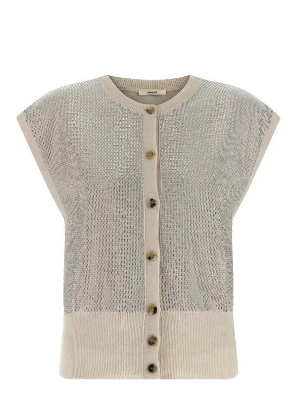 HAIKURE Kirby Vest - Nude