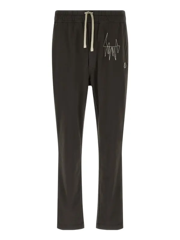 Moncler Rick Owens Drawstring Joggers - Black