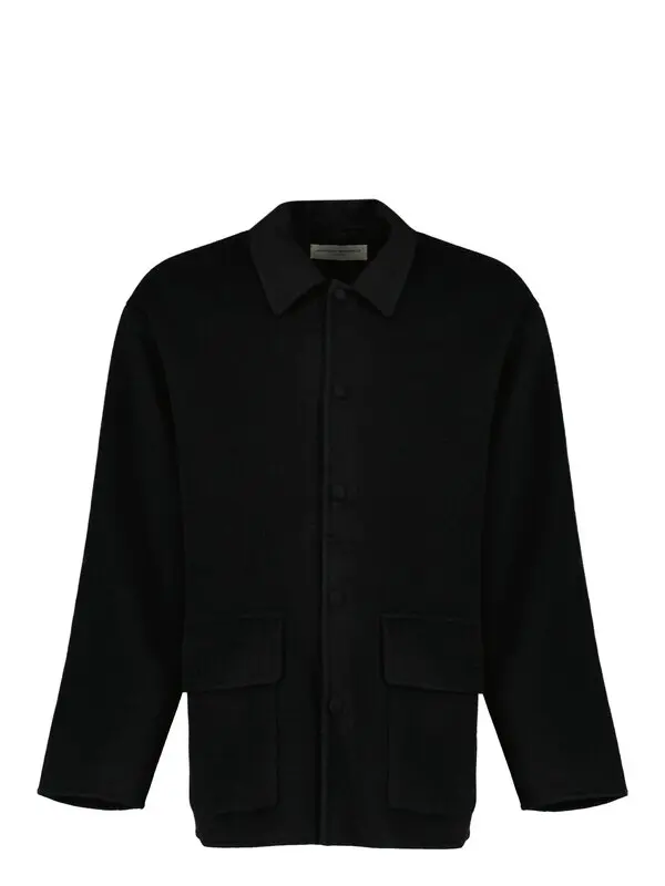 Officine Générale Vasco Short Coat - Black