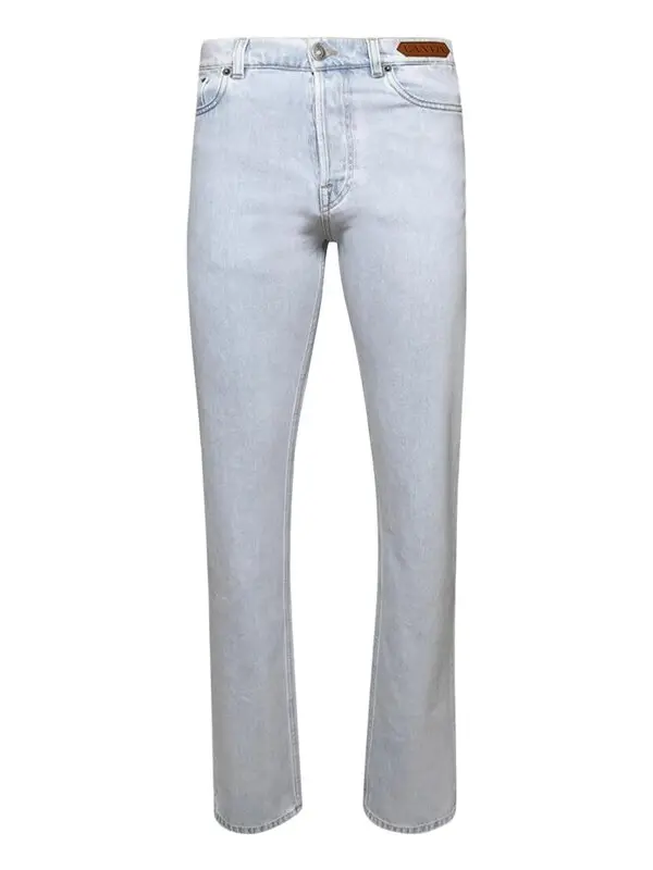 LANVIN Slim Fit Jeans - Light Blue