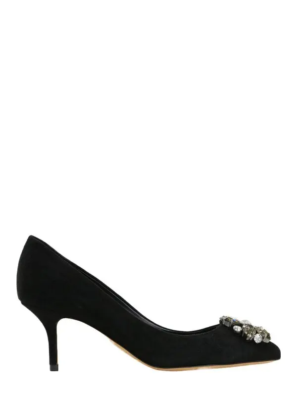 Dolce & Gabbana Embellished High Heel Pumps - Black
