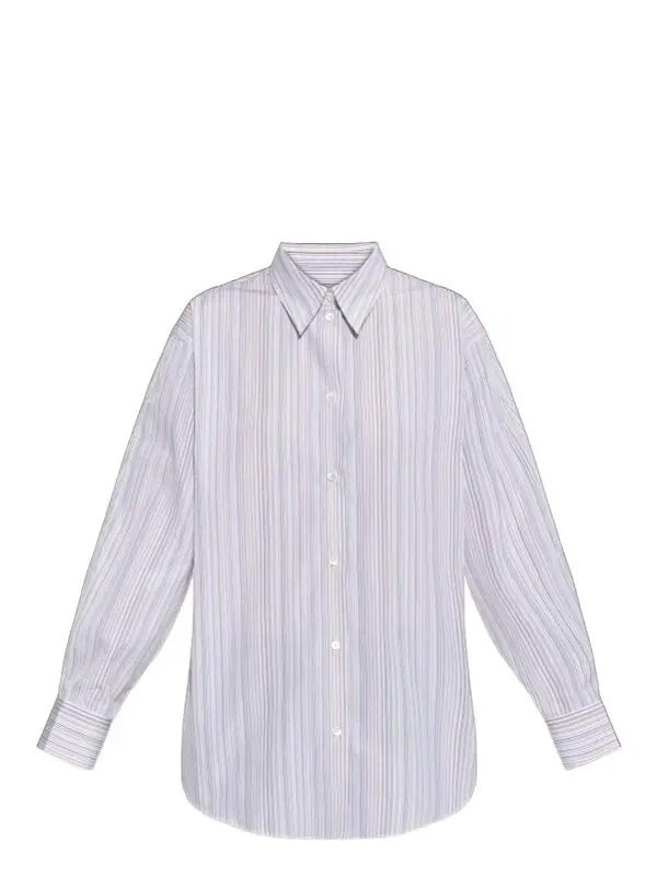 Paul Smith Striped Cotton Shirt - White