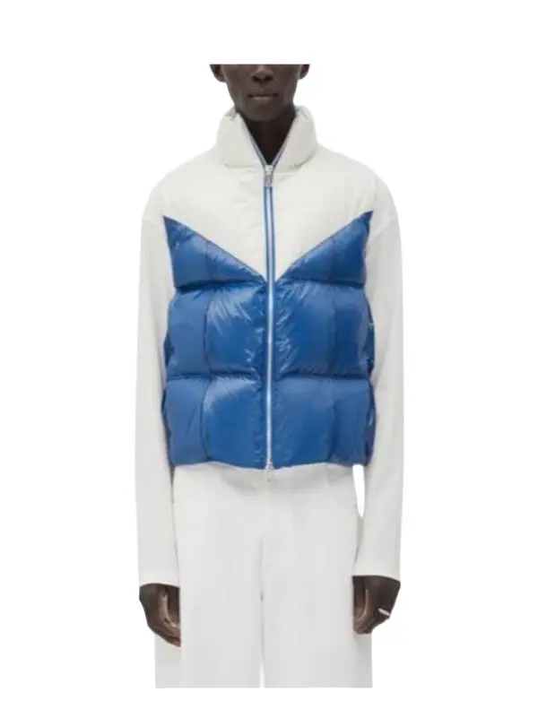 Bottega Veneta Zipper Quilted Vest - White