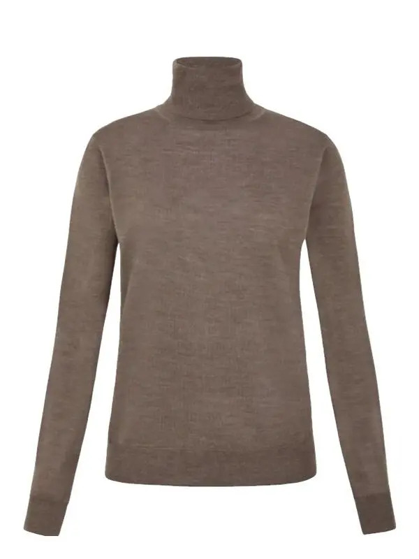 P.a.r.o.s.h Long Sleeve Roll Neck Knitwear - Green