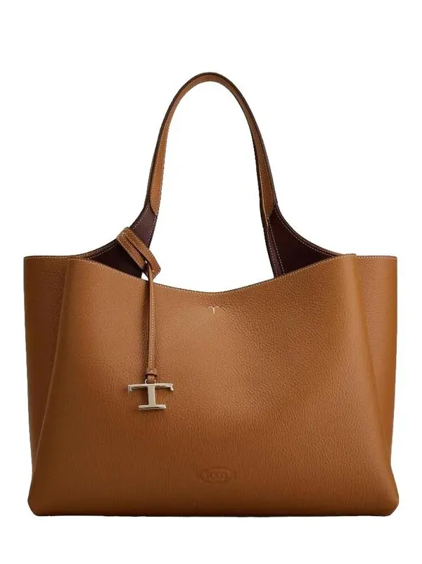 TOD'S Timeless Medium Shoulder Bag - Brown