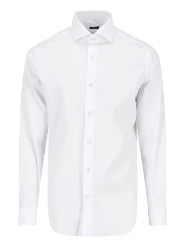 BARBA NAPOLI Long-sleeve Shirt - White