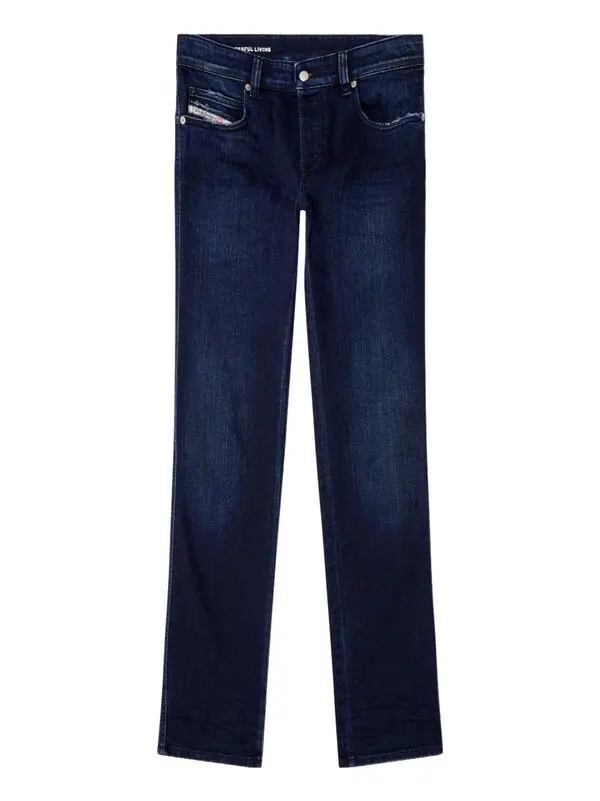 DIESEL® Abrasions Rinse Jeans - Dark Blue