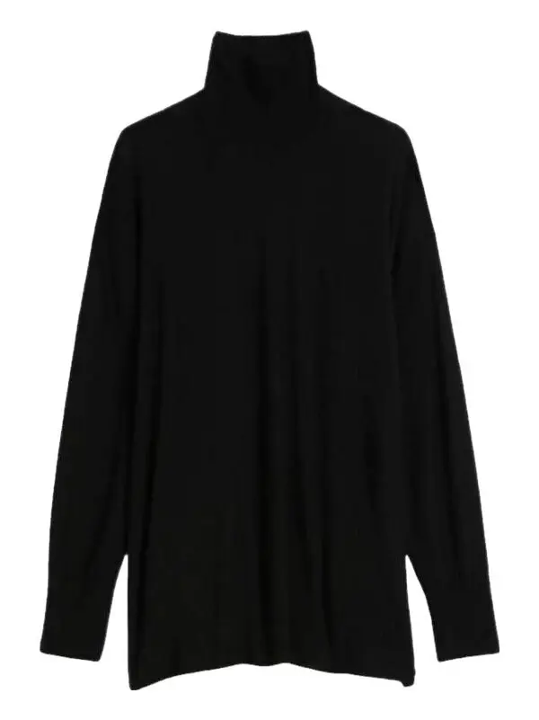 Max Mara Libia Long-sleeve Pullover - Black